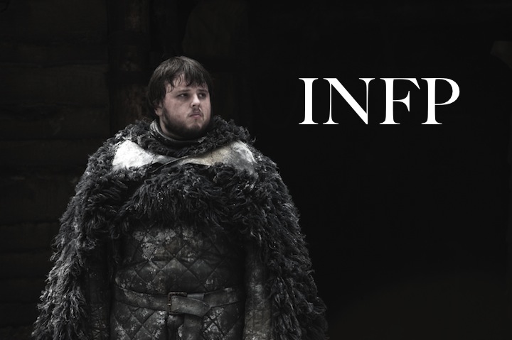 Samwell Tarly: INFP – The Book Addict's Guide to MBTI:
